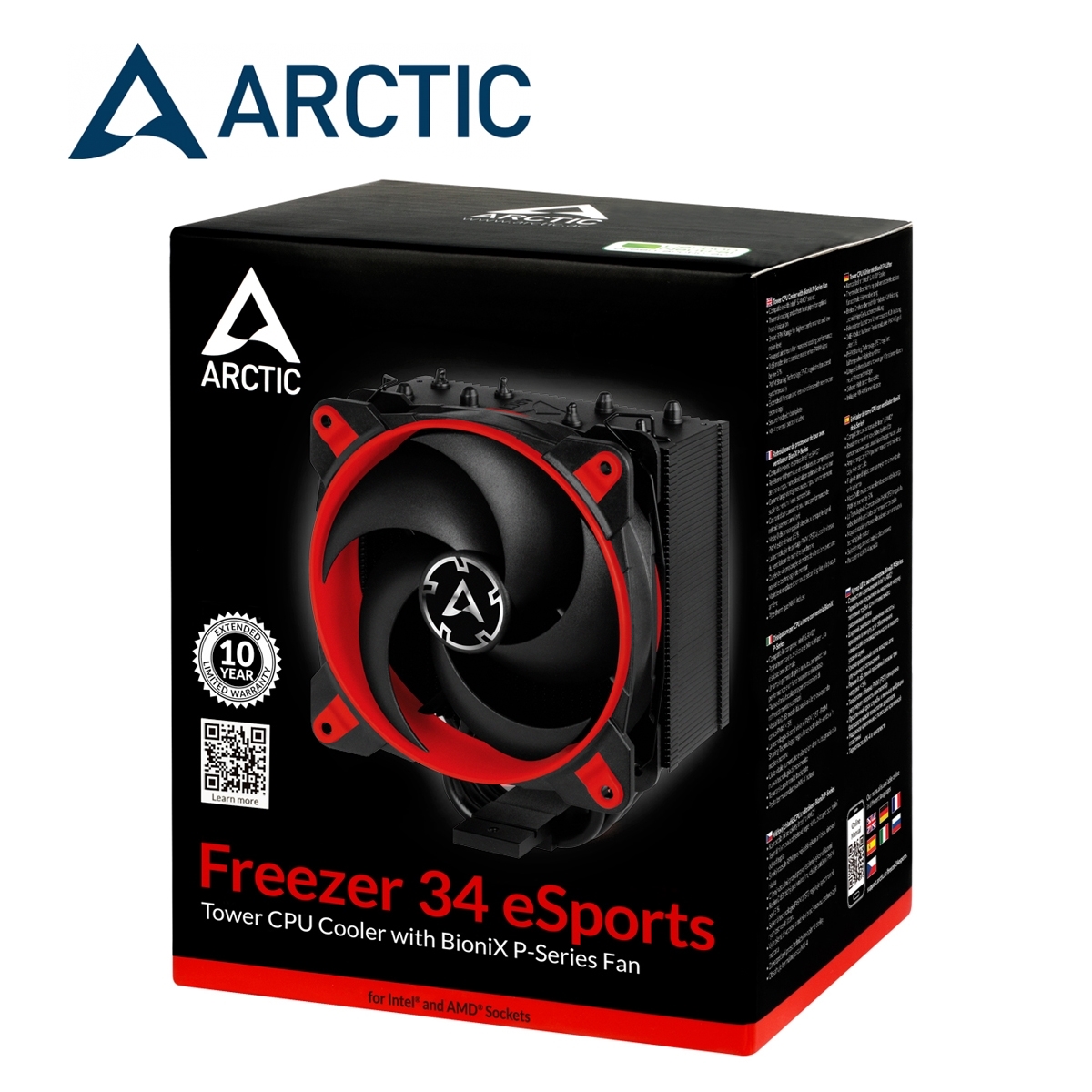 gITec Online Shop -CPU Cooler Arctic Freezer 34 eSports (ACFRE00056A) RED