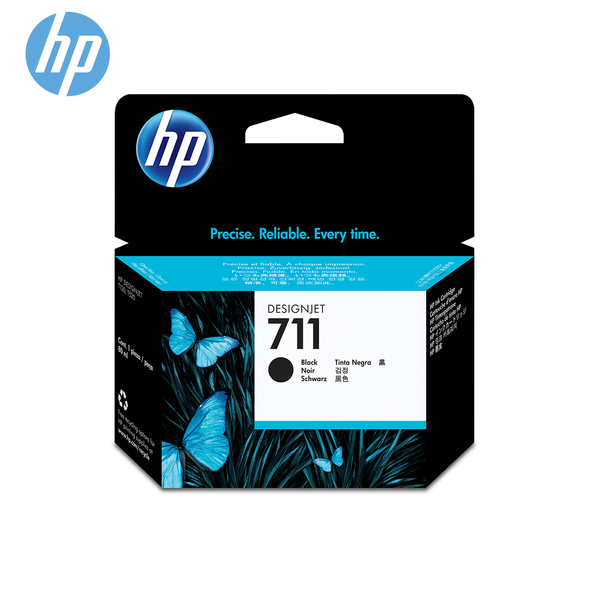 gITec Online Shop -კატრიჯი HP 711 Original Ink (CZ129A) Black