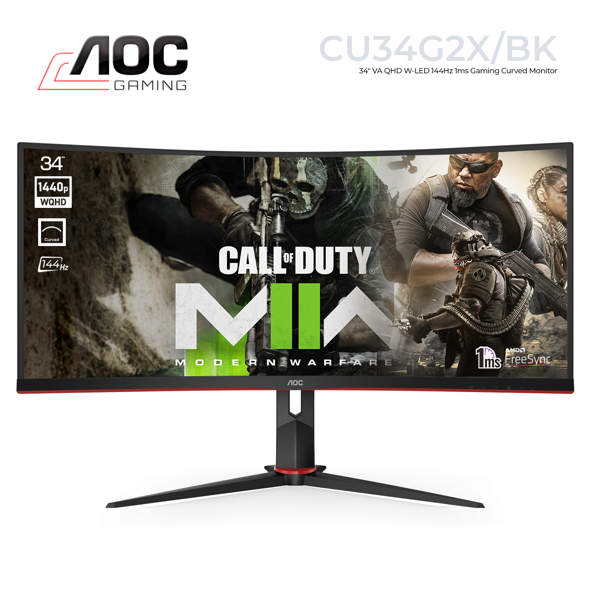 gITec Online Shop -AOC CU34G2X/BK