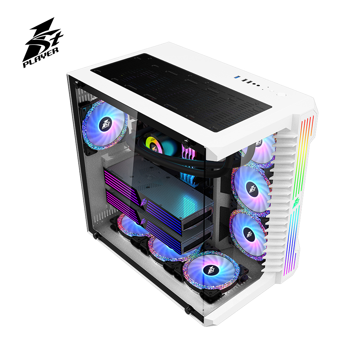 gITec Online Shop -1STPLAYER STEAM PUNK SP9 White