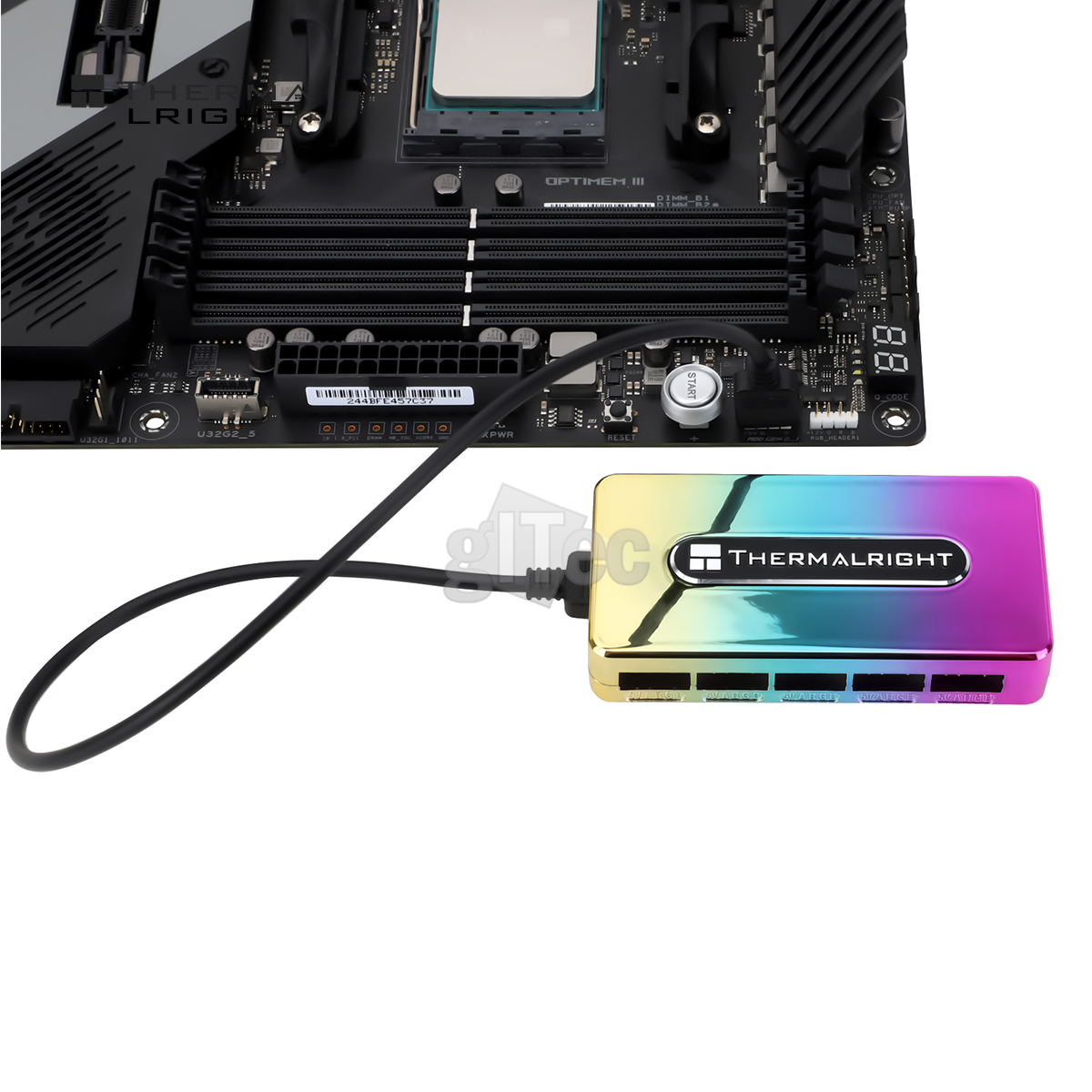 gITec Online Shop -THERMALRIGHT TL-ARGB HUB-Controller REV.A