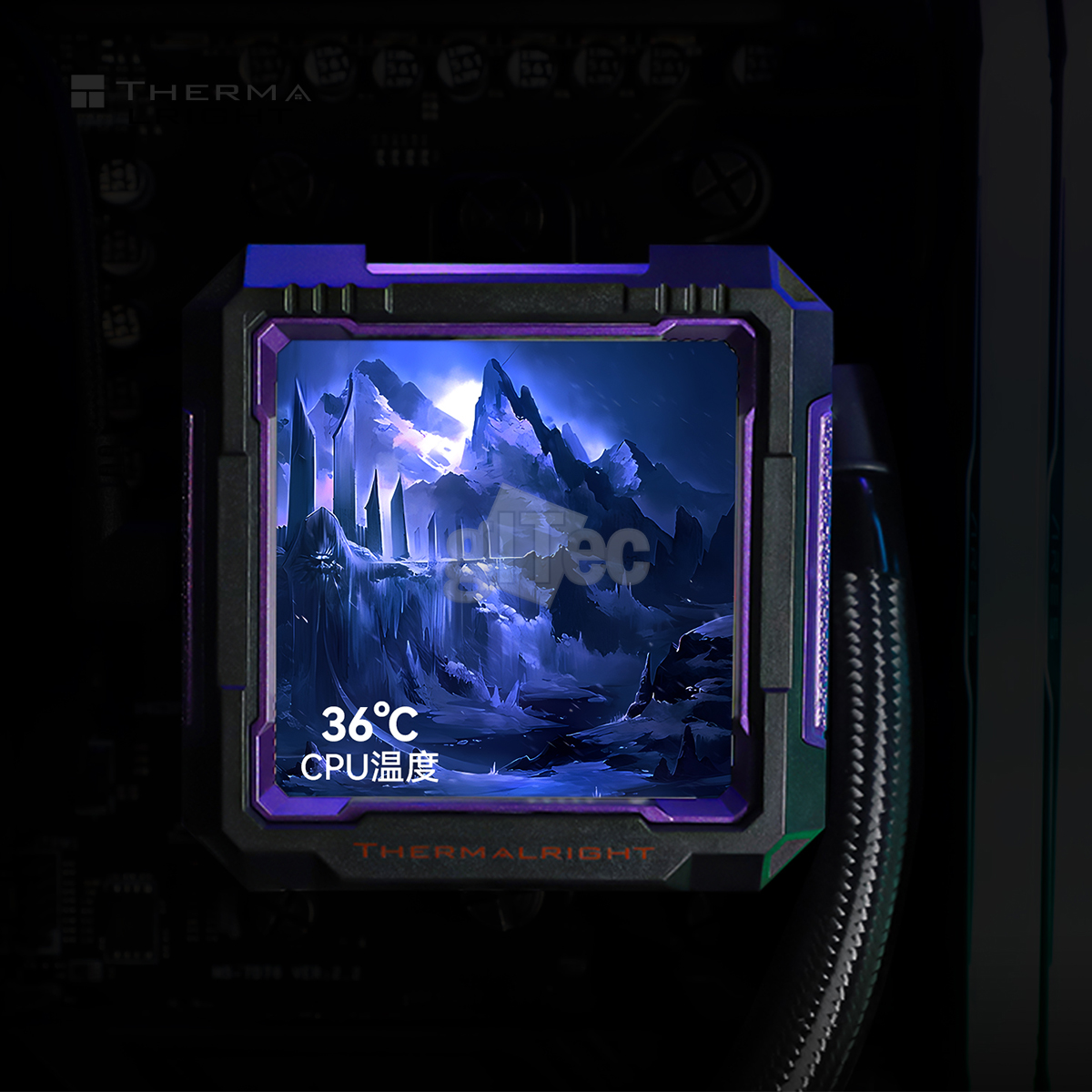 gITec Online Shop -THERMALRIGHT FROZEN WARFRAME PRO BLACK ARGB TR-FW-PRO-360-B-ARBG