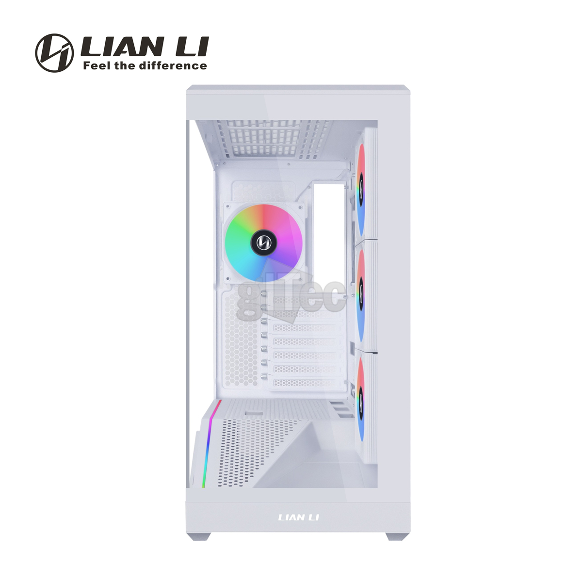 gITec Online Shop -ქეისი LIAN LI VECTOR V100 G99.V100RW.00 MID-TOWER WHITE
